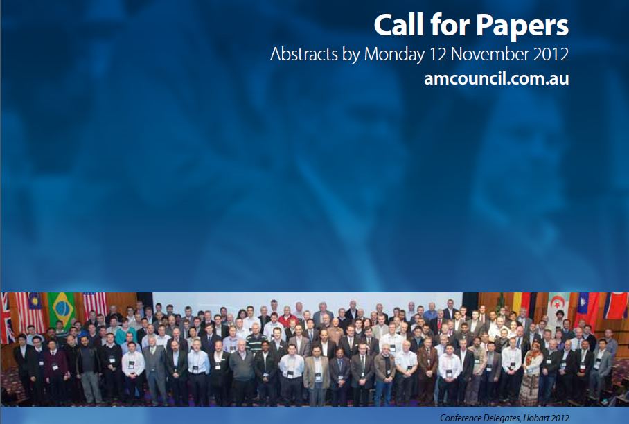 Call For Papers 2013 - Asset Management Council