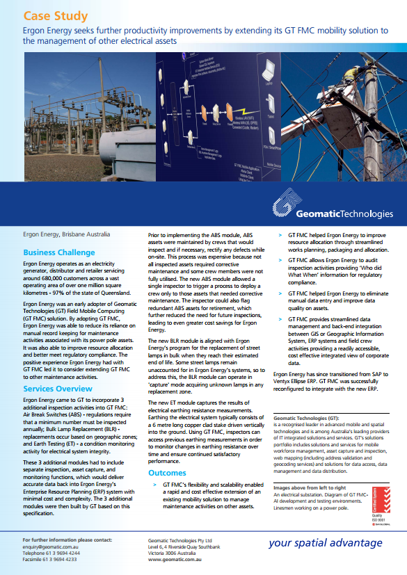 Case Study - Field Mobile Computing - Asset Management Council