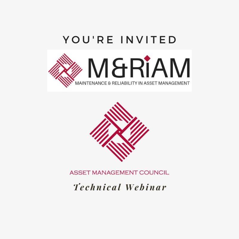 MRiAM SIG May Event (Webinar) - 20 May 21 - Asset Management Council