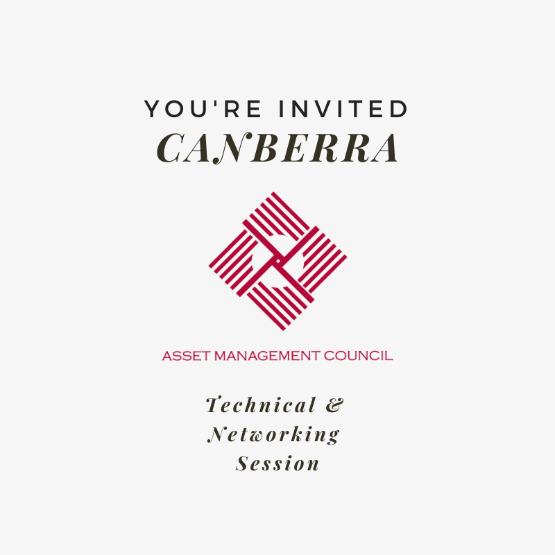 Canberra Technical Event on Critical Infrastructure Management within your Asset Management ...