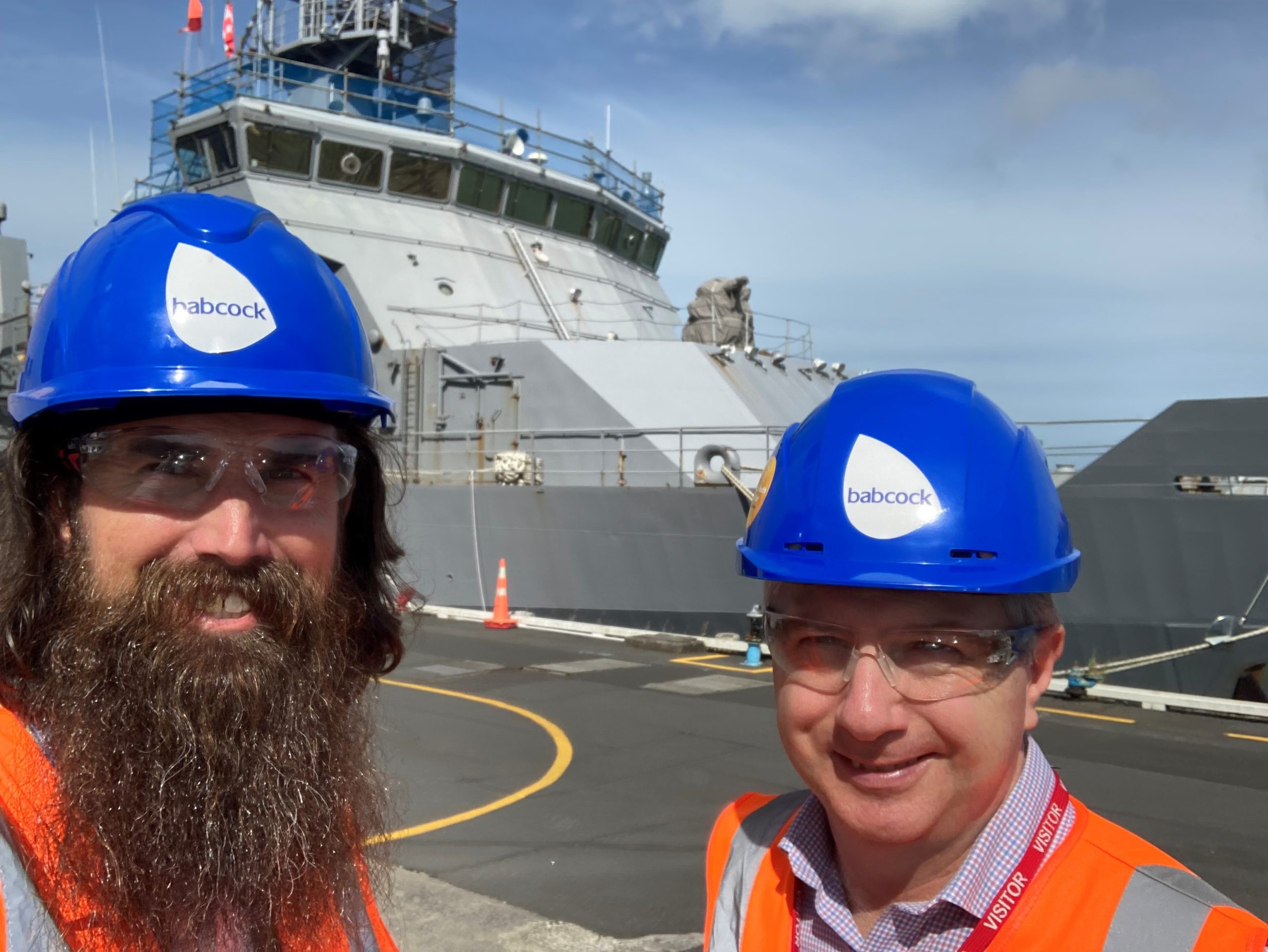 AMCouncil visits HMNZS Otago - Asset Management Council